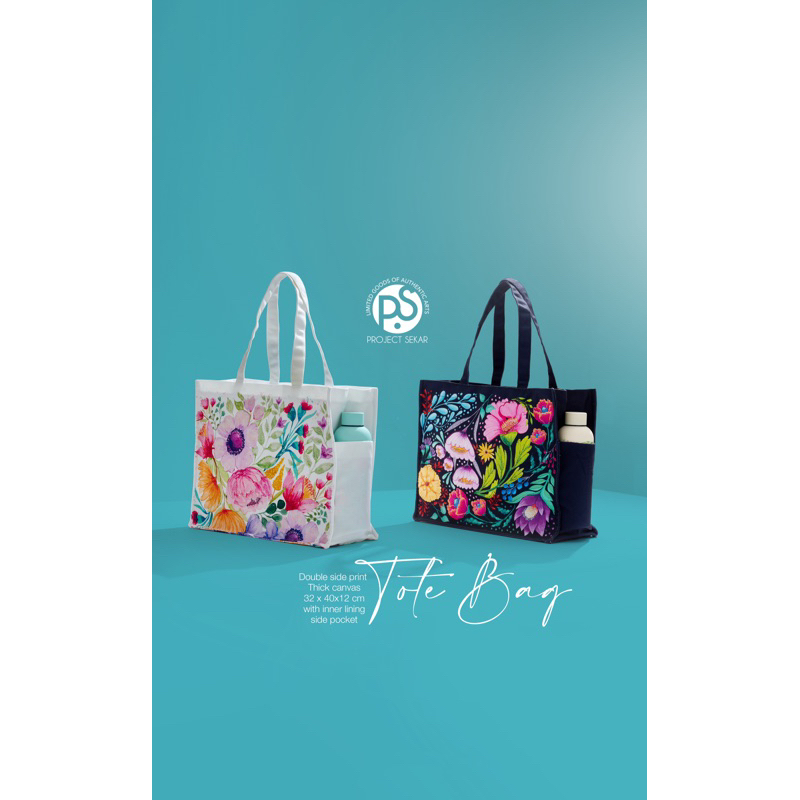 Jual Tote Bag Zipper Horizontal | Shopee Indonesia