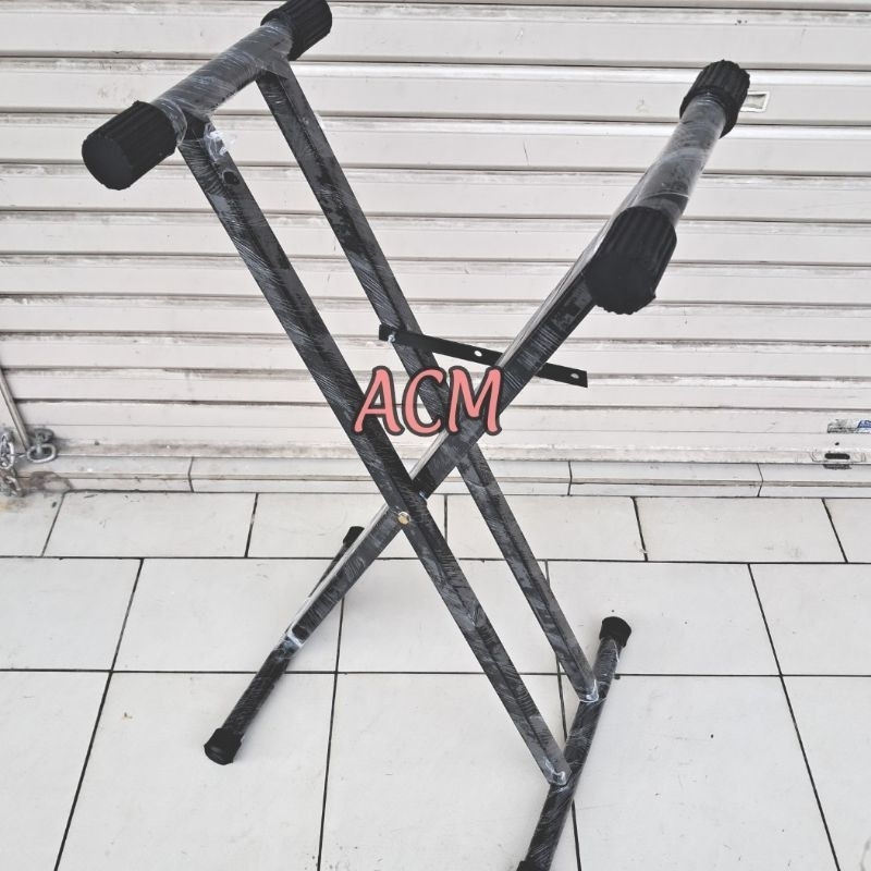 Jual STAND KEYBOARD SILANG DOUBEL TULANG BAHAN BESI | Shopee Indonesia