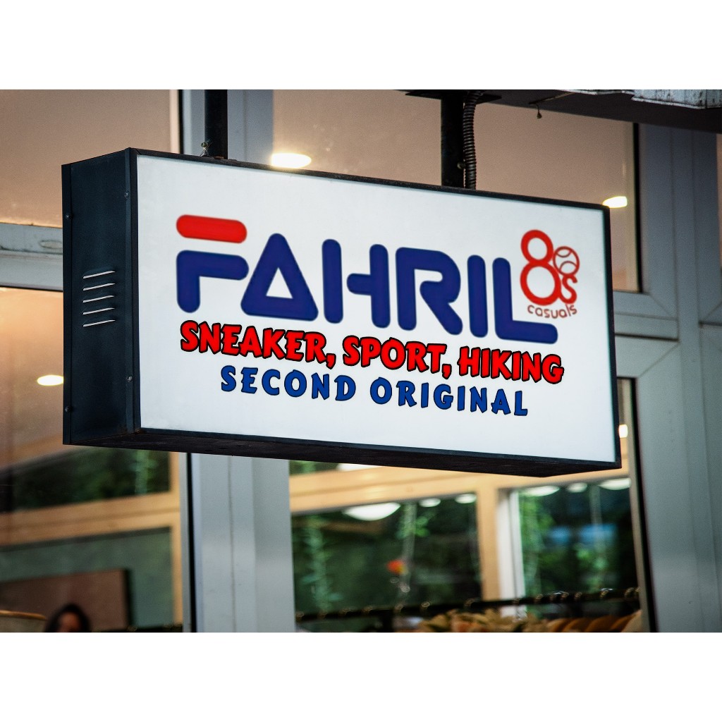 Jual Neon Box Indoor Outdoor 180cm x 70cm Premium Custom 2 Sisi ...