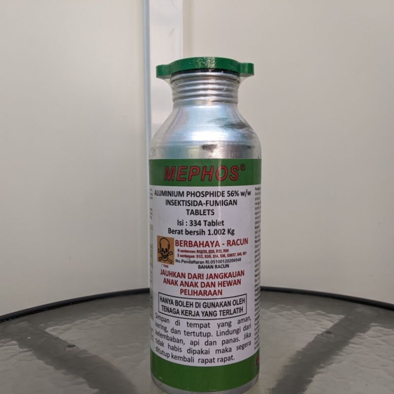 Jual MEPHOS 56TB T Obat Fumigasi kutu beras palawija jagung katul ...