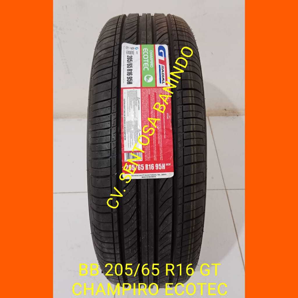 Jual BAN BARU 205/65 R16 GT CHAMPIRO ECOTEC | Shopee Indonesia