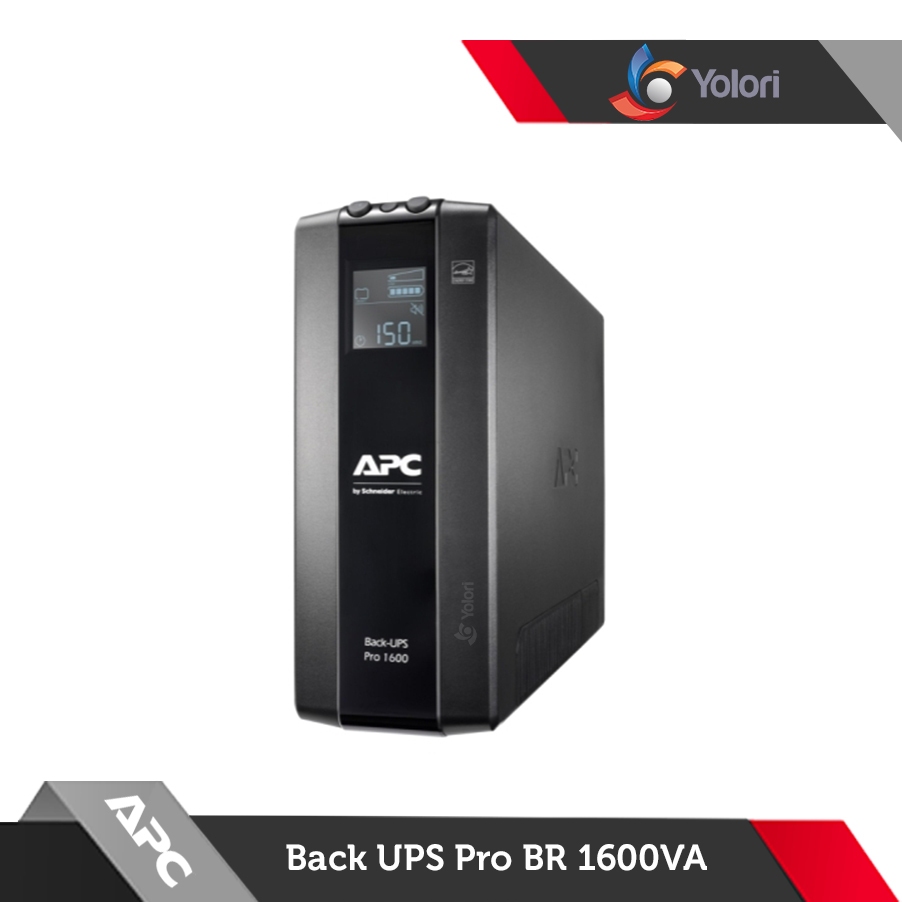 Jual APC Back-UPS Pro 1600VA 8 Outlets AVR LCD Interface | Shopee Indonesia