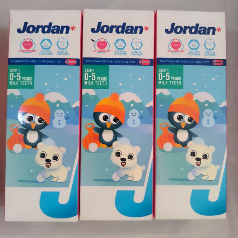 Jual jordan odol / sikat gigi anak / tooth paste / oral care | Shopee ...