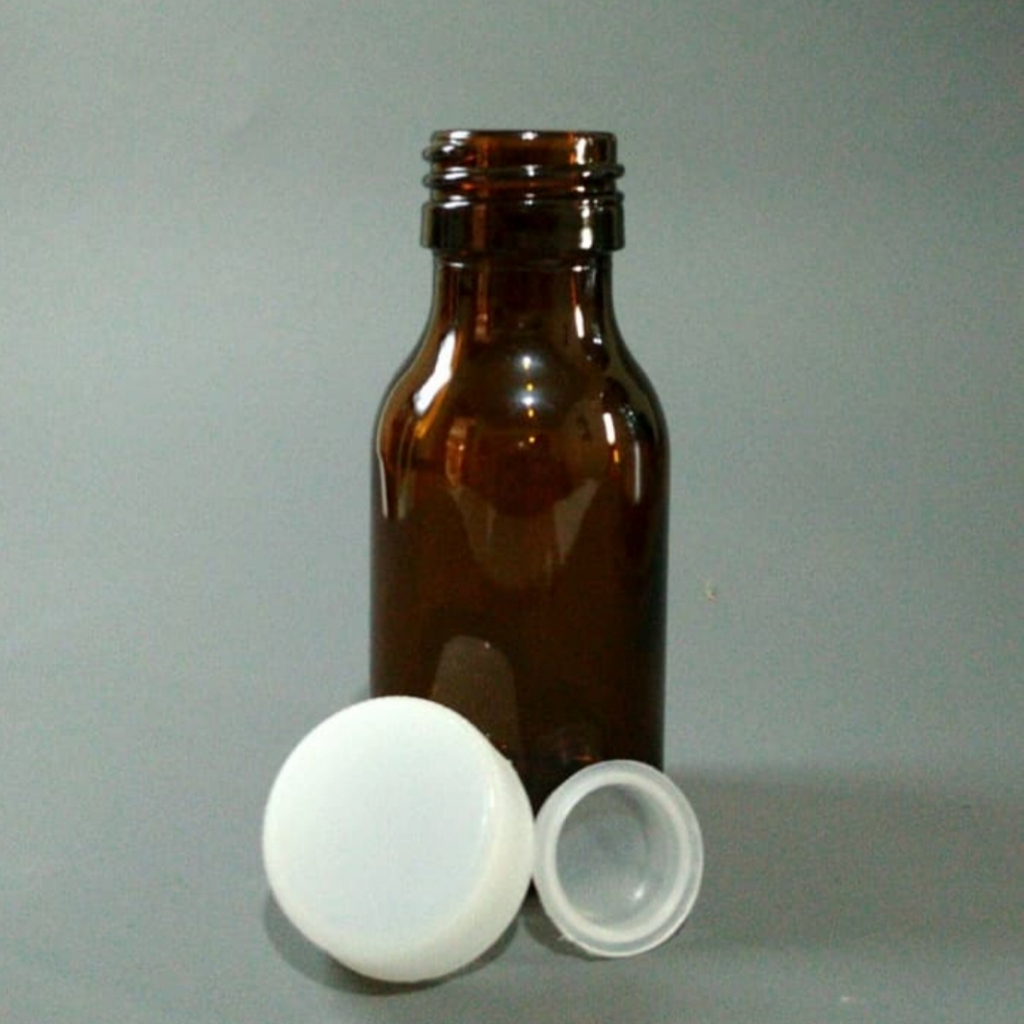 Jual botol kaca coklat 50 ml /botol laboratorium | Shopee Indonesia