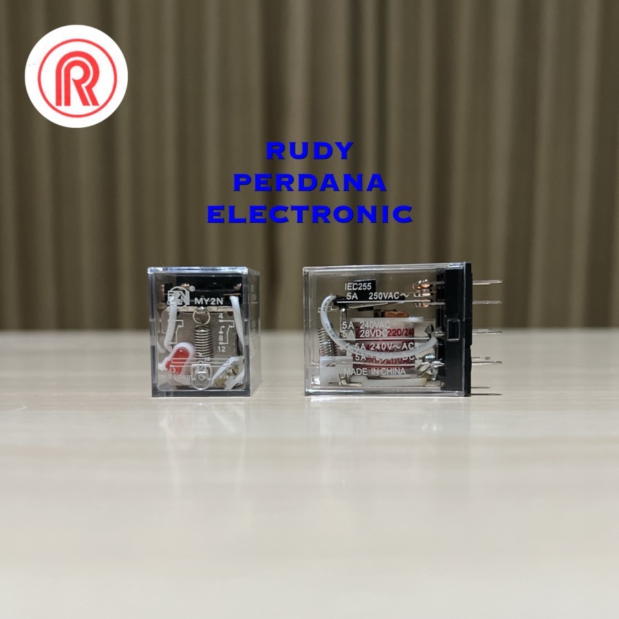 Jual RELAY MY2N 8P 8 PIN KAKI 220VAC AC 220V 220 VOLT | Shopee Indonesia