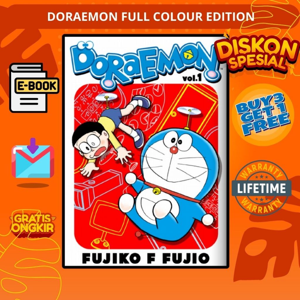 Jual Komik Doraemon Full Colour Spesial Edition - Bahasa Inggris ...