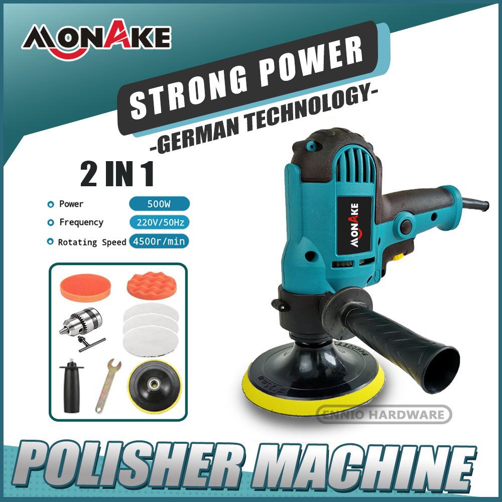 Jual MONAKE Alat Jerman Mesin Poles Mobil Polisher 5 INCH Alat Poles ...