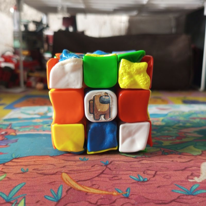 Jual Fire Cube 3x3 from RS3M 2020 (Not For Sale) | Shopee Indonesia