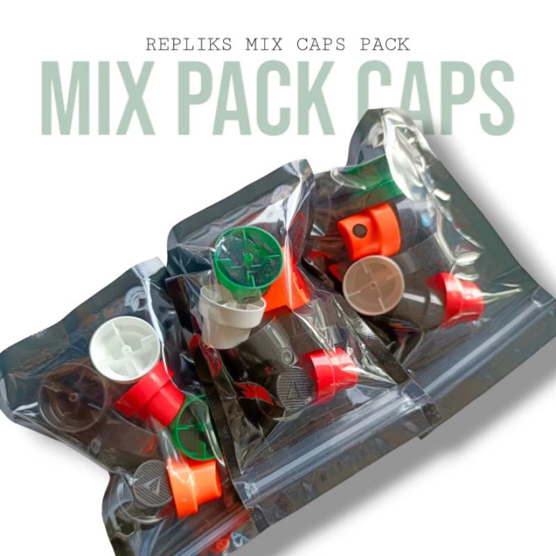 Jual MIX PACK CAPS REPLIKS | Shopee Indonesia