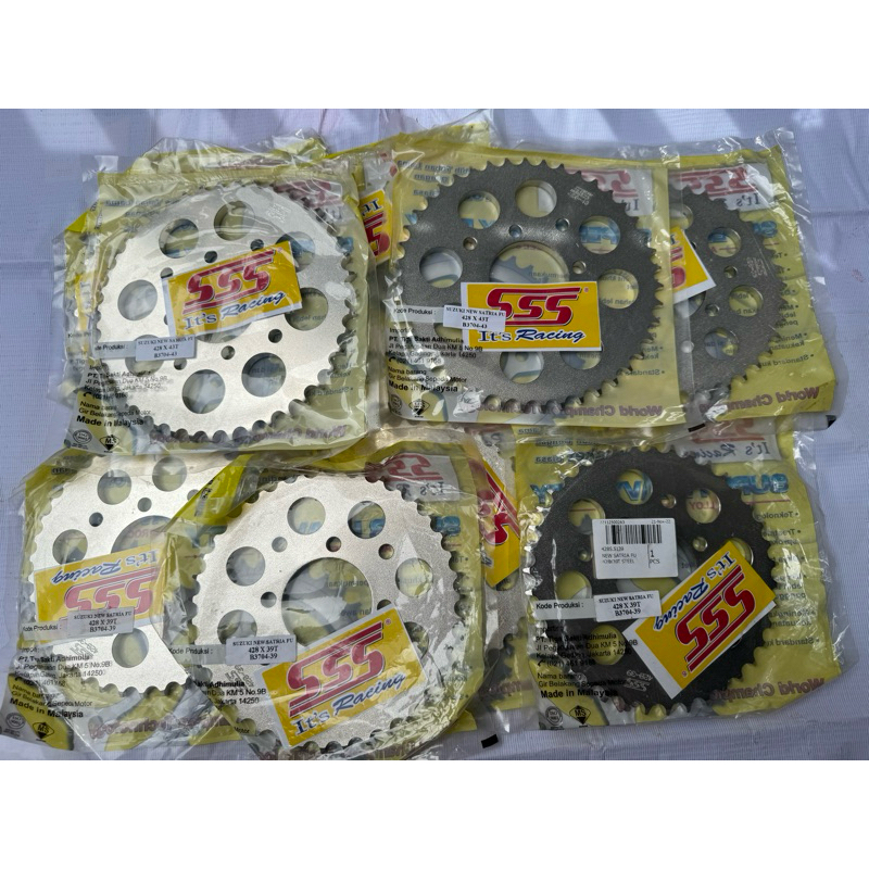 Jual Gear sss Gear belakang sss 428 Satria Fu new Satria Fu karbu Smash ...