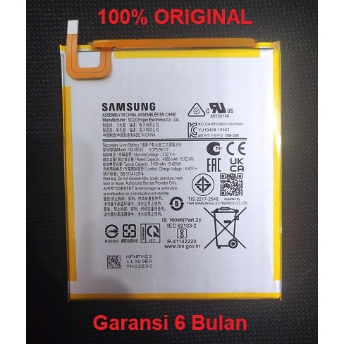 Jual SAMSUNG Battery Galaxy Tab A7 Lite SM-T220 T225 HQ-3565S Original ...