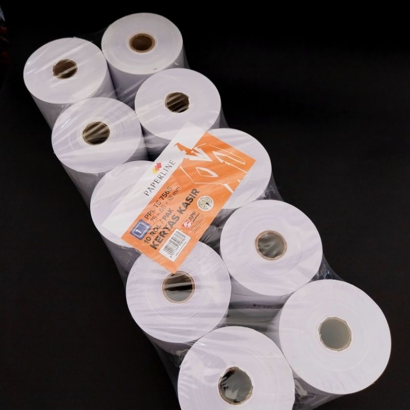 Jual Kertas Rol Kasir Paperline 1 ply (pcs) | Shopee Indonesia