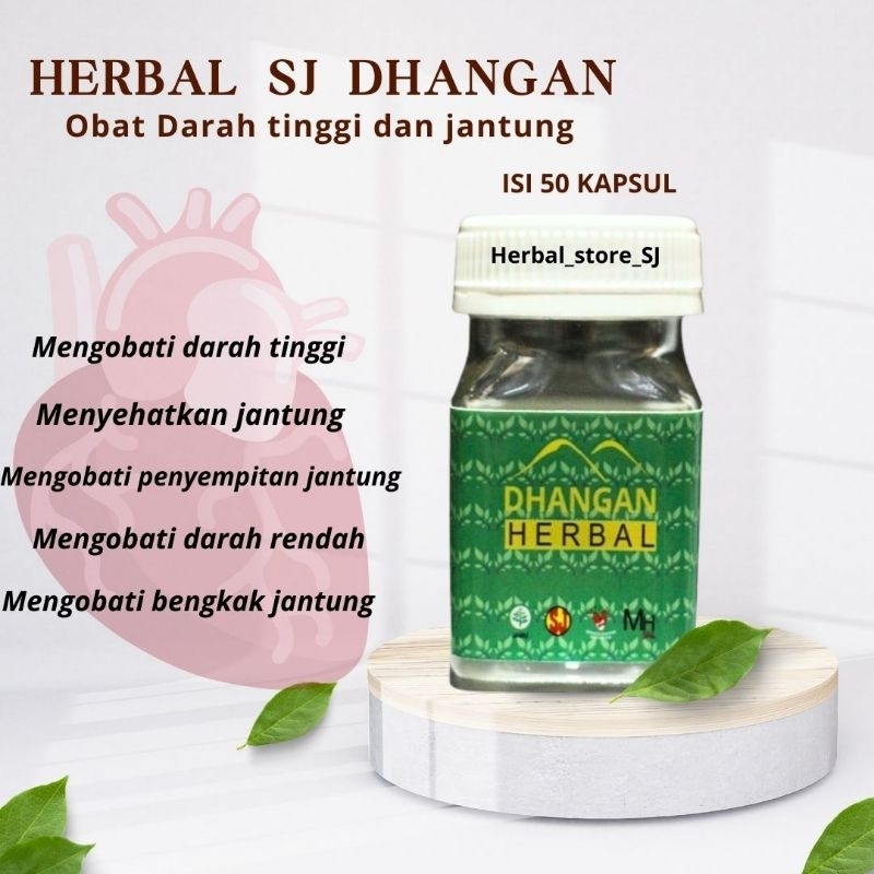 Jual herbal SJ Dhangan Obat darah tinggi Hipertensi dan jantung koroner | Shopee Indonesia