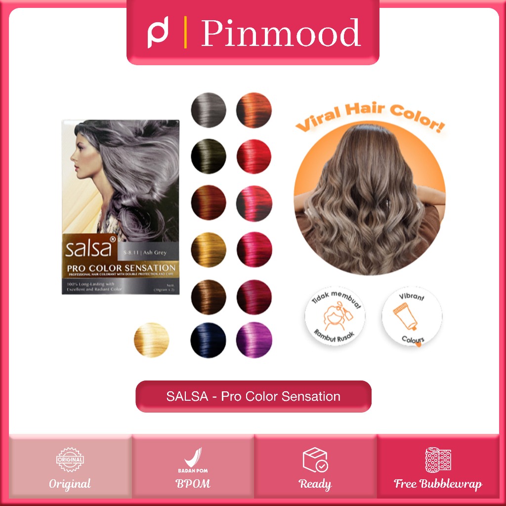 Jual SALSA - HAIR COLOR PRO COLOUR SENSATION ( 30 ml ) - Cat Semir ...