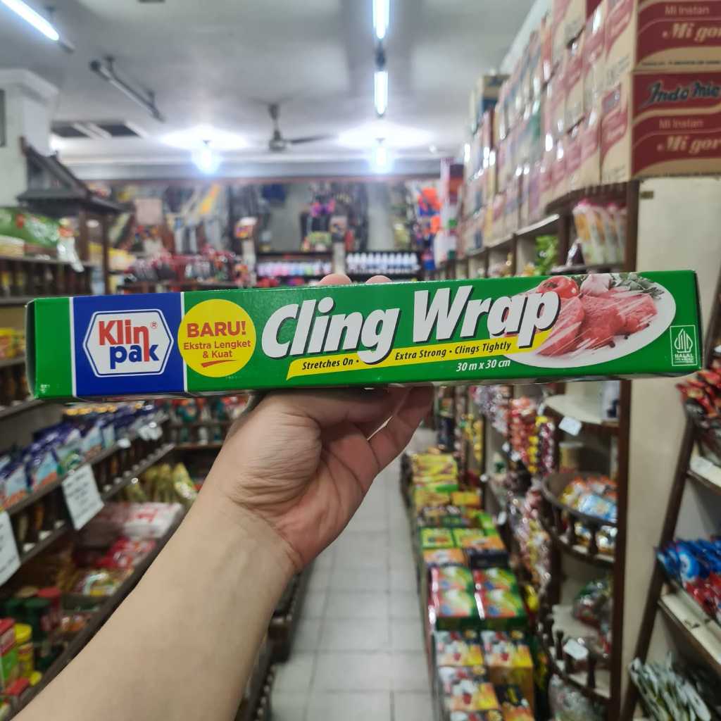 Jual KLINPAK CLING WRAP 30 m x 30 cm / KLINPAK CLING WRAP ISI ULANG ...