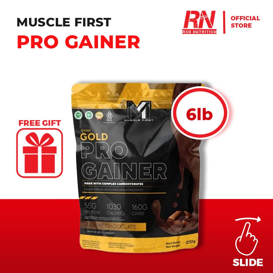 Jual M1 MUSCLE FIRST PRO MASS GAINER WEIGHT GAINER 6LB 6LBS PENAMBAH ...