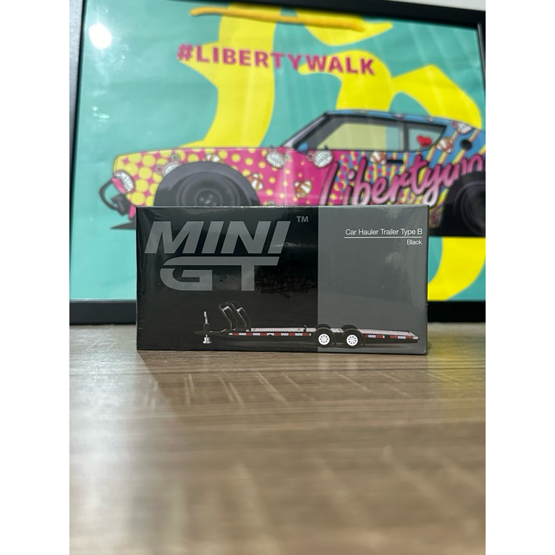 Jual Mini GT Car Hauler Trailer Type B Black AC19 MiniGT | Shopee Indonesia
