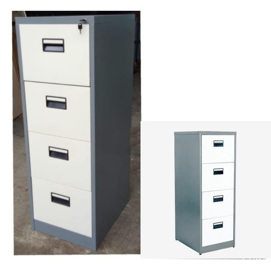 Jual Lemari File Lemari Arsip Filling Cabinet 4 laci Drawer plat besi ...