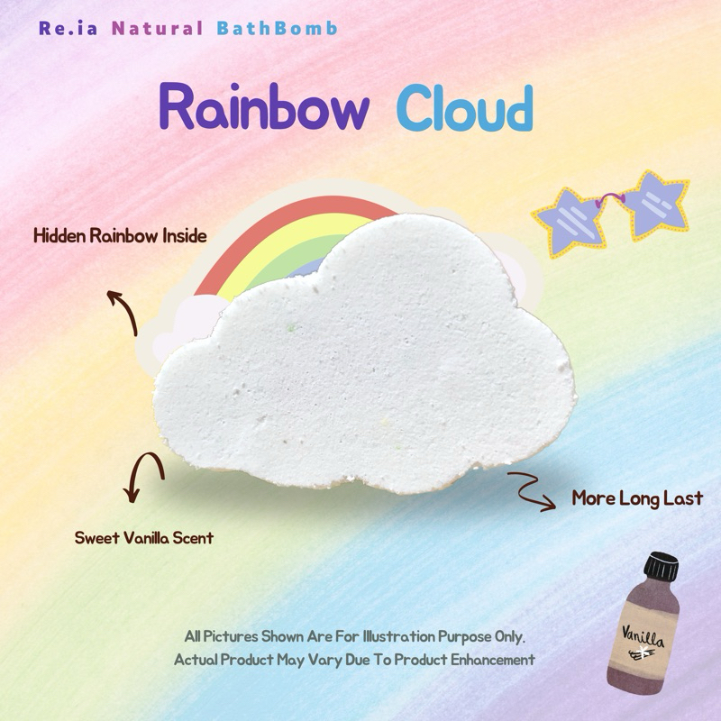 Jual Re.ia Natural Luxury Bath Bomb Theme Series | Shopee Indonesia
