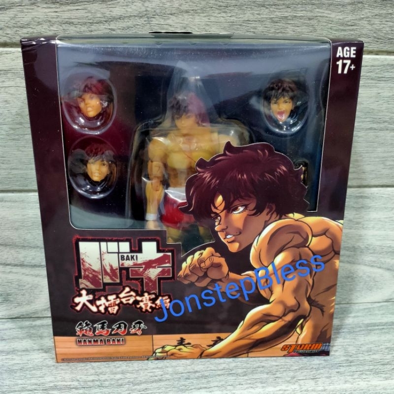Jual Baki Hanma Yojiro Jack Son of Ogre the grappler Action Figure ...