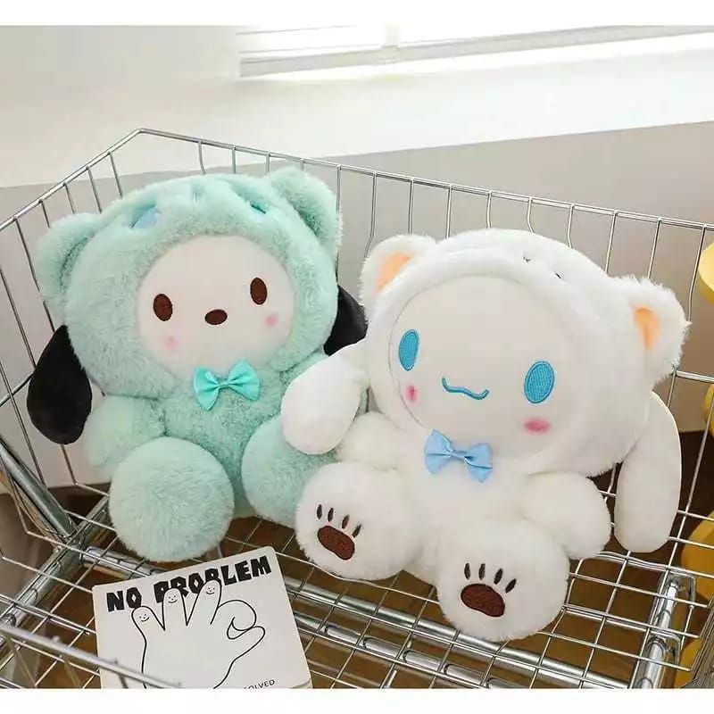 Jual Boneka Cinnamoroll Sanrio Pochacco Kuromi 22cm Bahan Halus Lembut Hadiah Ulang Tahun Anak ...