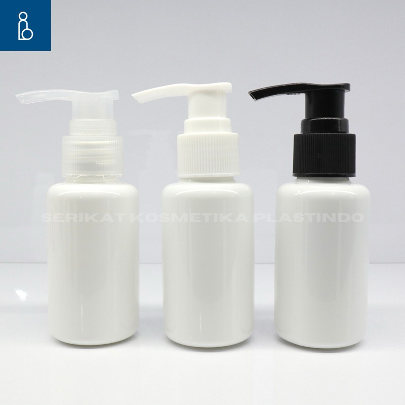Jual BOTOL PUMP 60 ML PUTIH LOTION PUMP 60 ML PET PUTIH GLOSSY SOLID | Shopee Indonesia