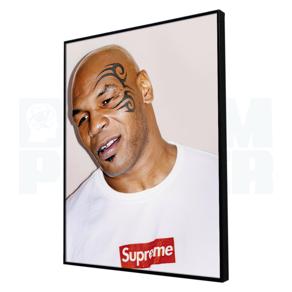 Jual [Poster + Frameblock] Poster Mike Tyson x Supreme | Ukuran A3 ...