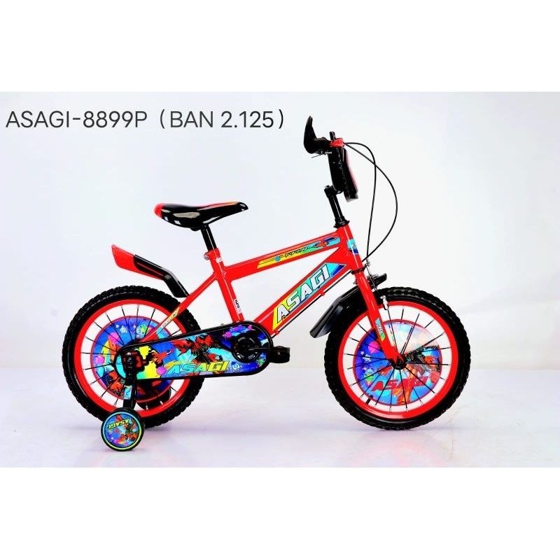 Jual Sepeda BMX anak ukuran 12 inch 2 sd 4 Tahun ada roda bantu ...