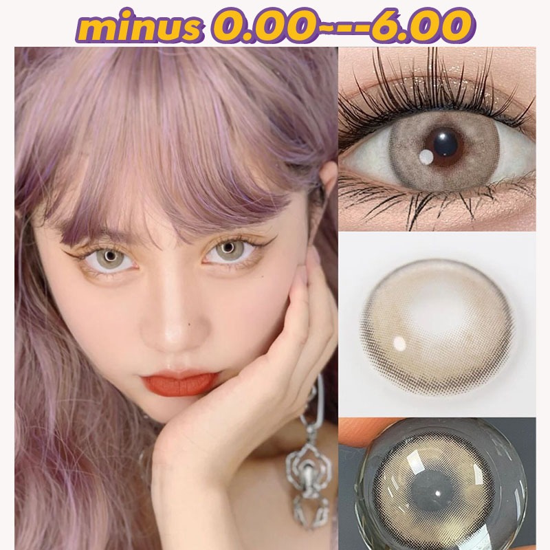 Jual [0.00s/d-6.00]mysticeyes softlens minus Sorayama series gray ...