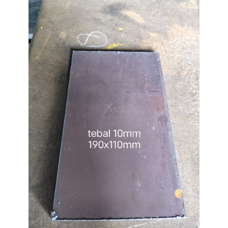 Jual plat besi tebal 10mm 190x110mm | Shopee Indonesia