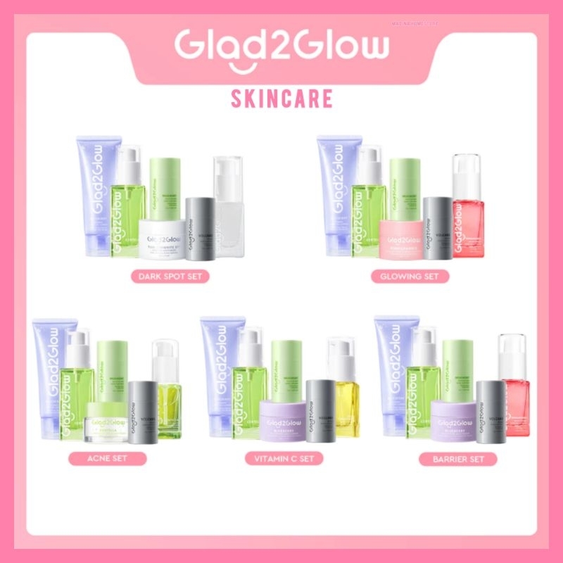 Jual •madina• GLAD2GLOW Light Sunscreen Gel SPF 50 PA+++ UVA UVB Shield ...