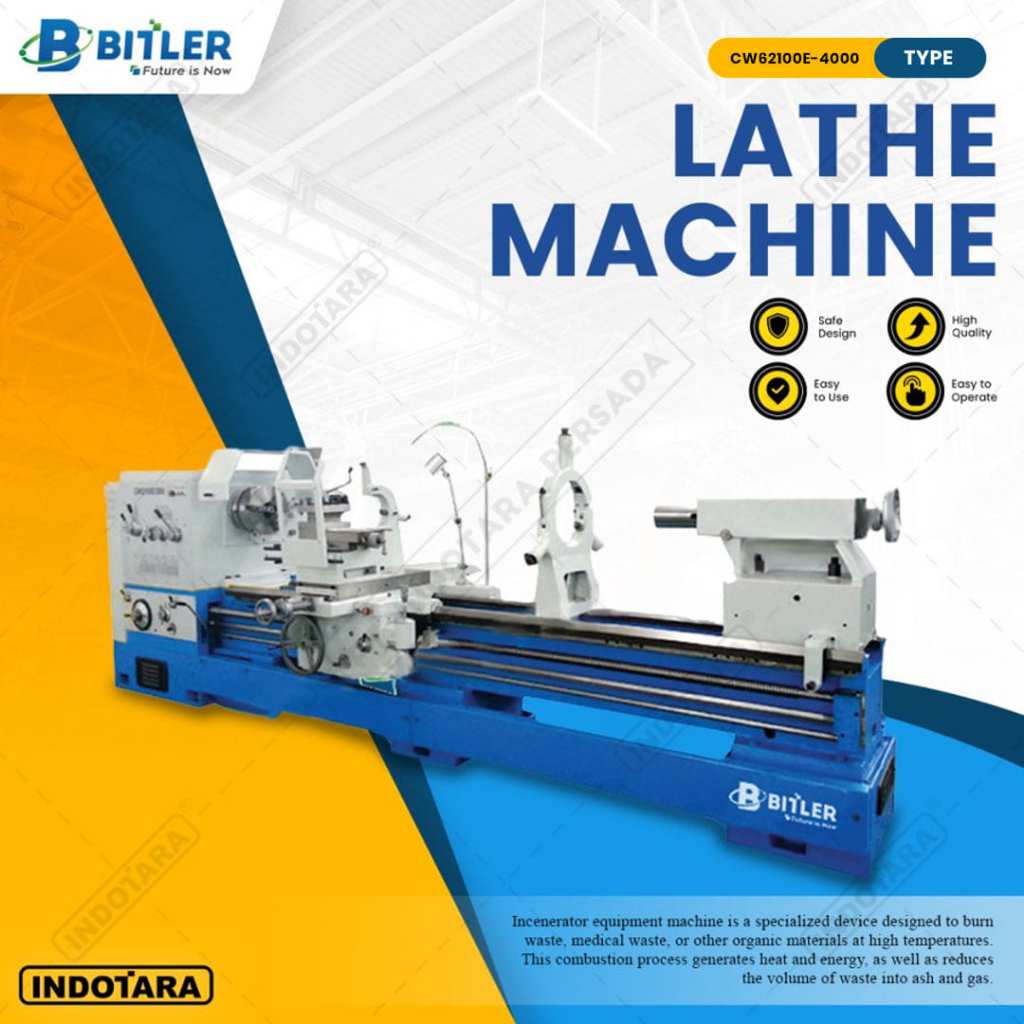 Jual Mesin Bubut Lathe Bitler CW62100E-4000 | Shopee Indonesia