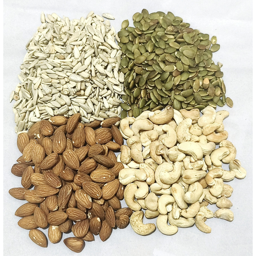Jual MIX NUT SEED 250gr - Almond Cashew Pumpkin Sunflower | Shopee ...