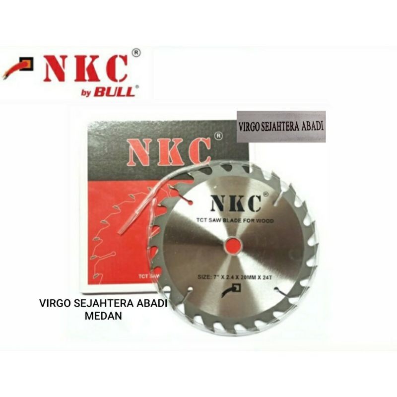 Jual NKC MATA PISAU POTONG KAYU 7" INCHI CIRCULAR SAW BLADE | Shopee ...
