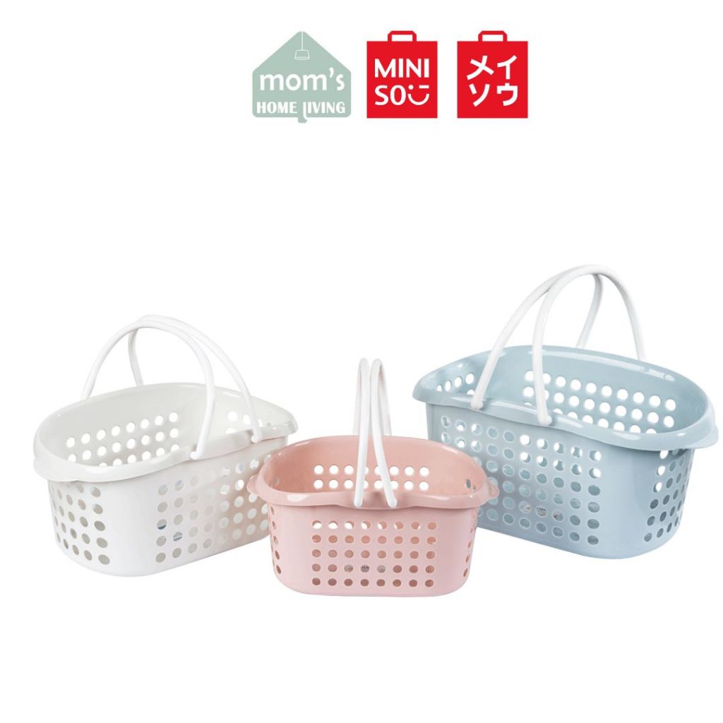Jual MINISO Rak Keranjang Bath Basket Organizer Serbagua Multifungsi ...