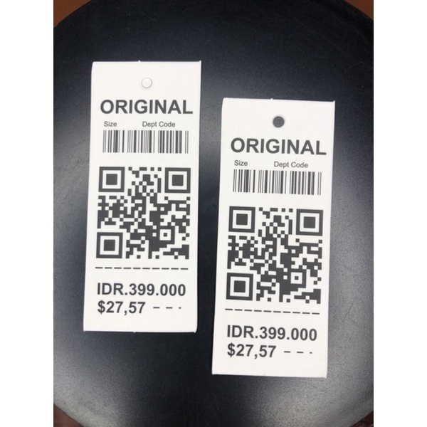Jual Hangtag label original premium label tag name original premium tag ...