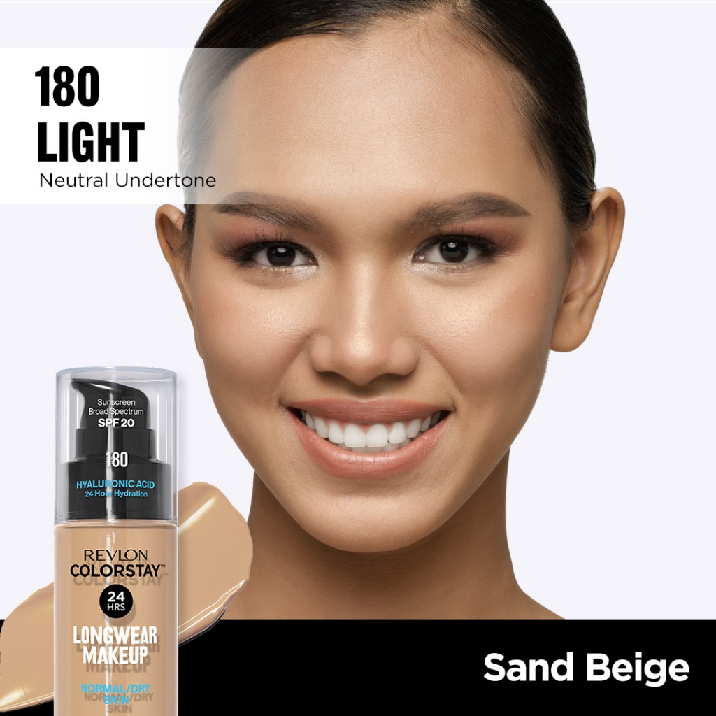 Jual Revlon ColorStay Longwear Make Up Liquid Foundation for Normal - Dry Skin (wajah bebas ...
