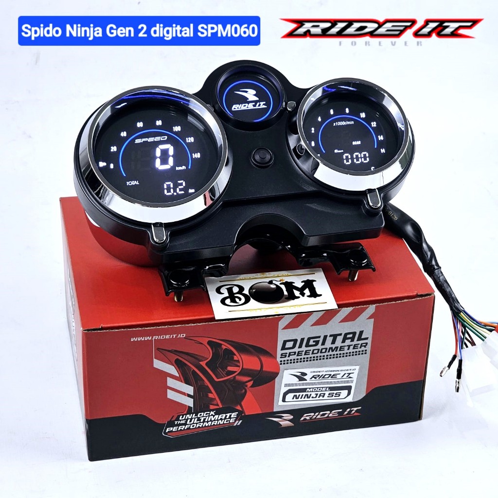 Jual SPIDO SPIDOMETER DIGITAL RX KING NINJA Speedometer YAMAHA RXKING ...