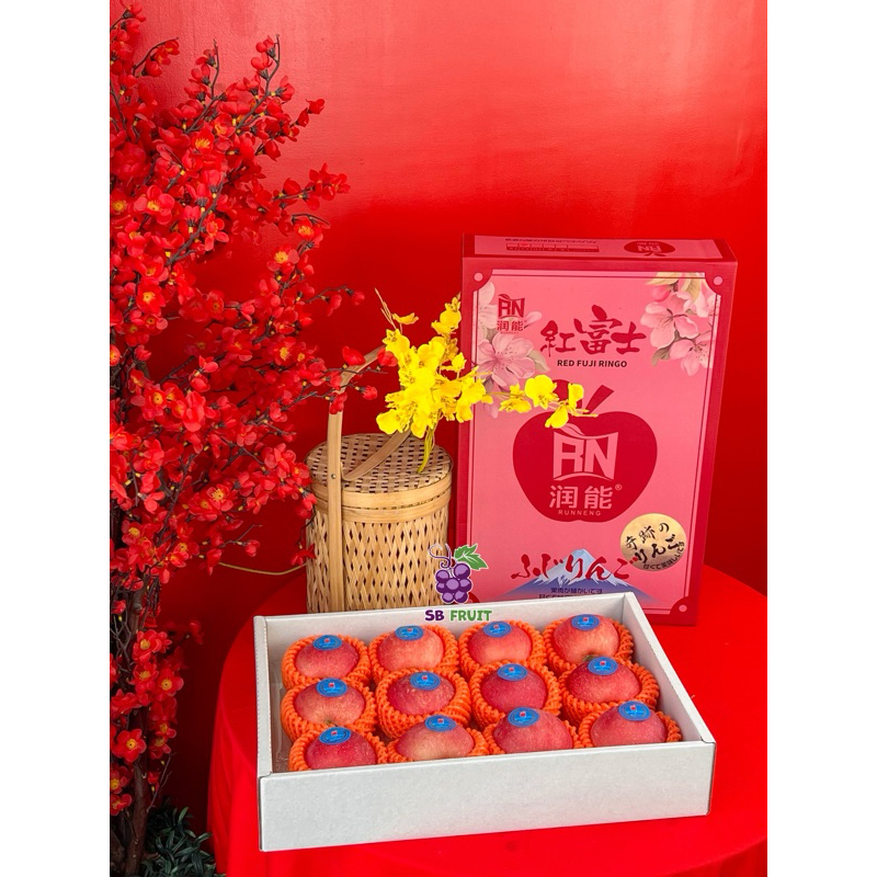 Jual Apel Gunung Fuji besar Manis Buah Imlek 2024 Premium Kotak segar ...