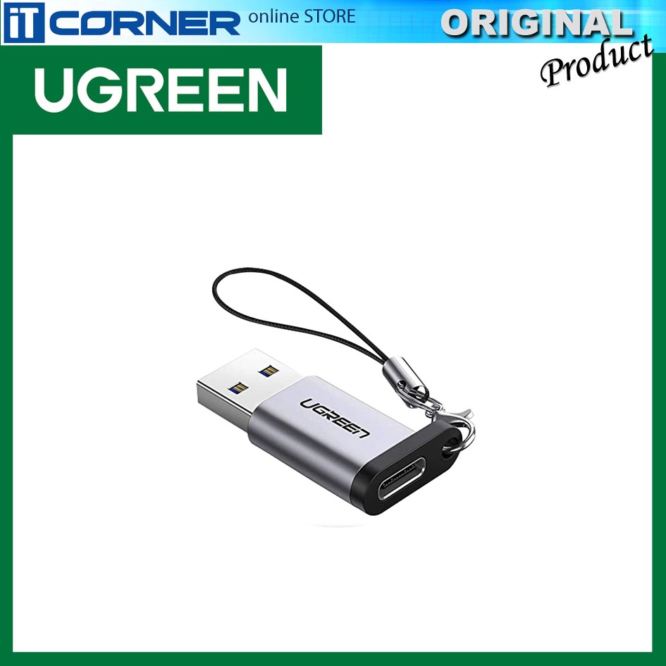 Jual Ugreen Converter Type C Female to USB Male 3.0 Adapter Type C ...