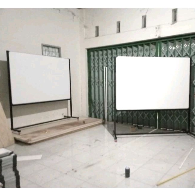 Jual Papan Tulis Whiteboard / Whiteboard Standing 90x120 cm | Shopee ...