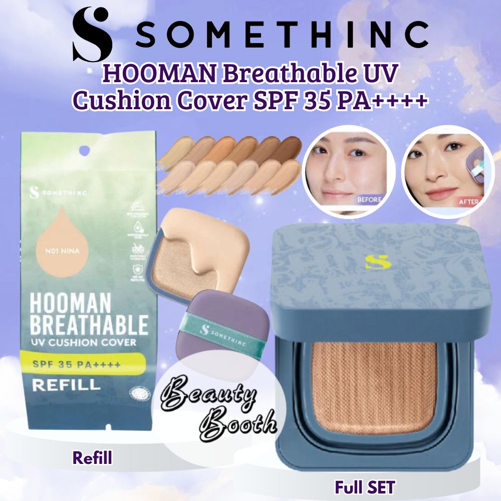 Jual (DISKON 50%) SOMETHINC HOOMAN Breathable UV Cushion Cover SPF 35 ...