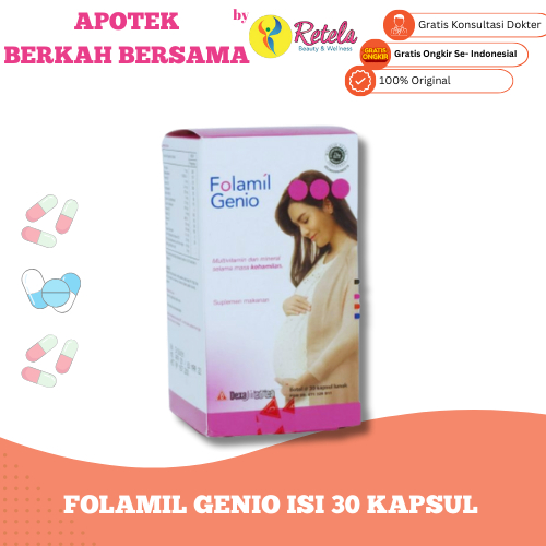 Jual FOLAMIL GENIO 30 CAPSUL | Shopee Indonesia