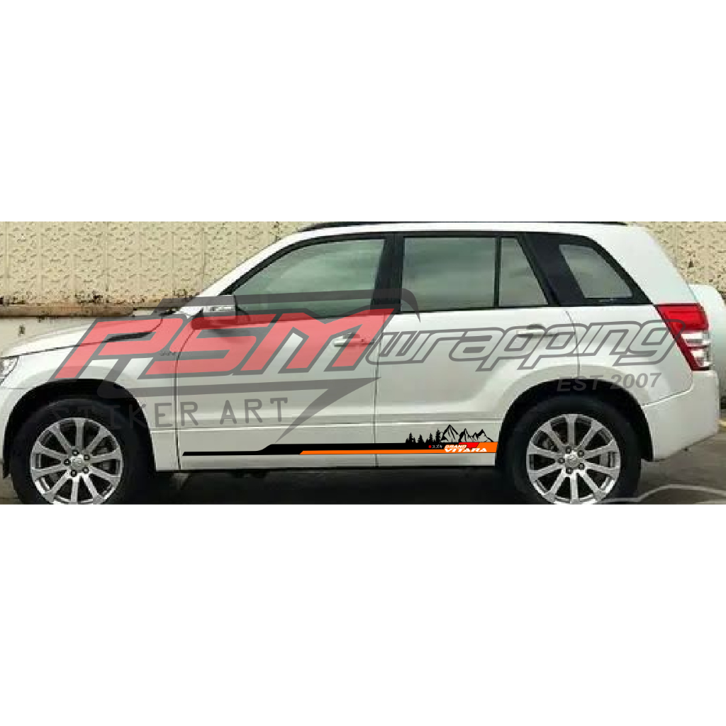 Jual Jual Sticker SIDE Body Suzuki Grand Vitara | Shopee Indonesia