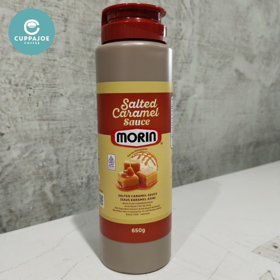 Jual Morin Salted Caramel Sauce Karamel Saus 650gram | Shopee Indonesia