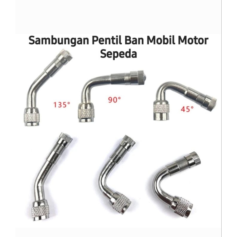 Jual Sambungan Pentil Ban Mobil Motor Sepeda American Valve Adaptor ...