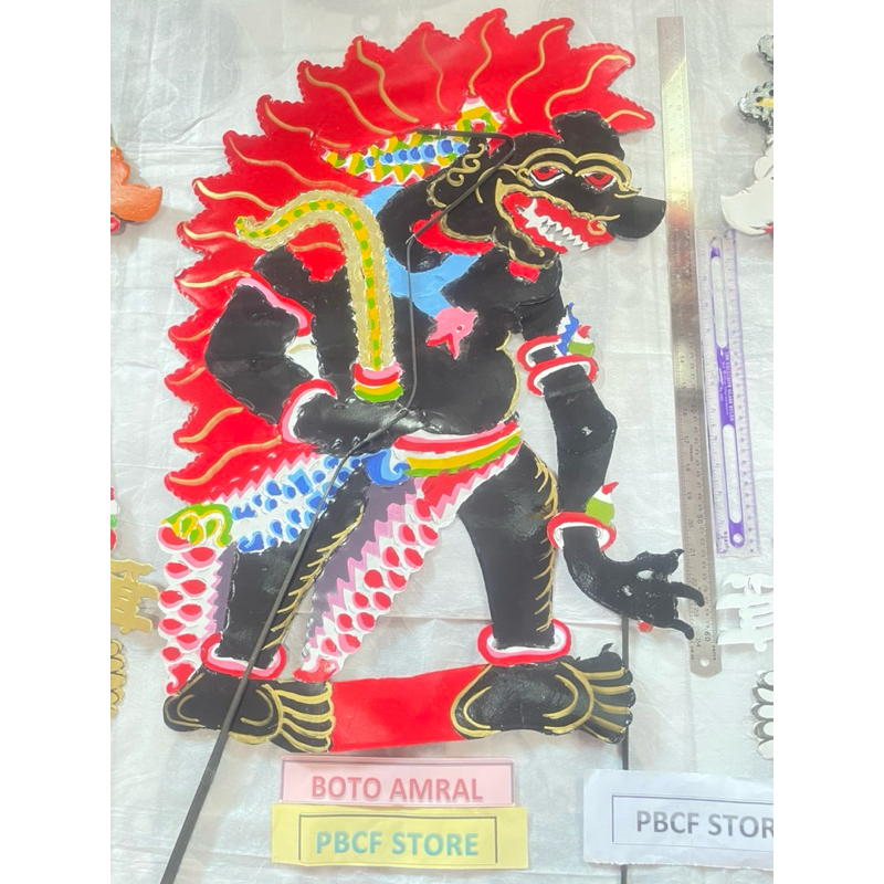 Jual WAYANG kertas AMRAL KUMBOKARNO BUTO RATON DOSOMUKO | Shopee Indonesia
