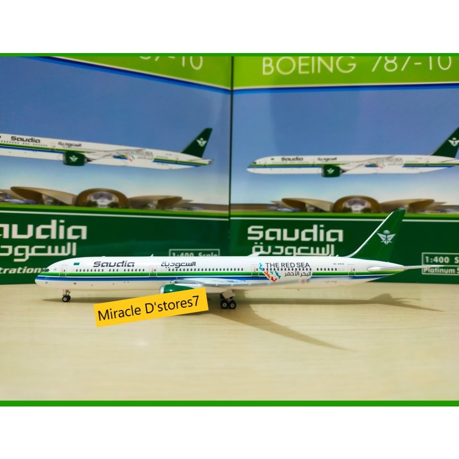Jual Saudi Arabian Boeing 787-10 HZ-AR33 The Red Sea Phoenix 1:400 ...