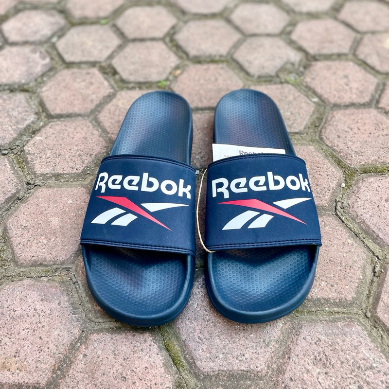 Jual Sandal Reebok navy original 100% | Shopee Indonesia