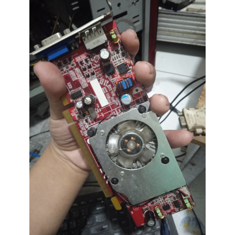 Jual vga bagus normal low profile bracket pendek amd ati hd 3470 ddr3 ...